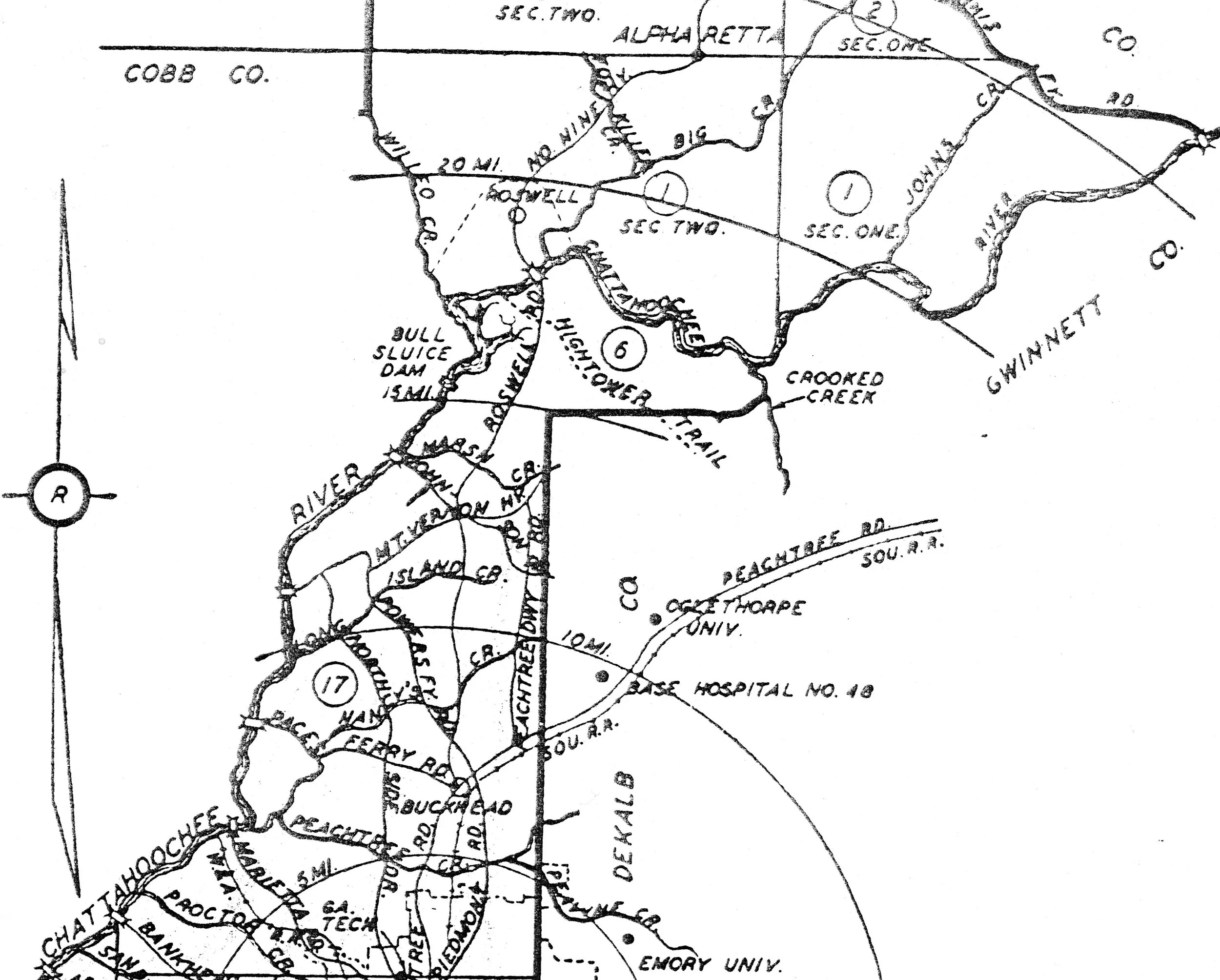 Hightower (Etowah) Trail and other Native American trails of the ...
