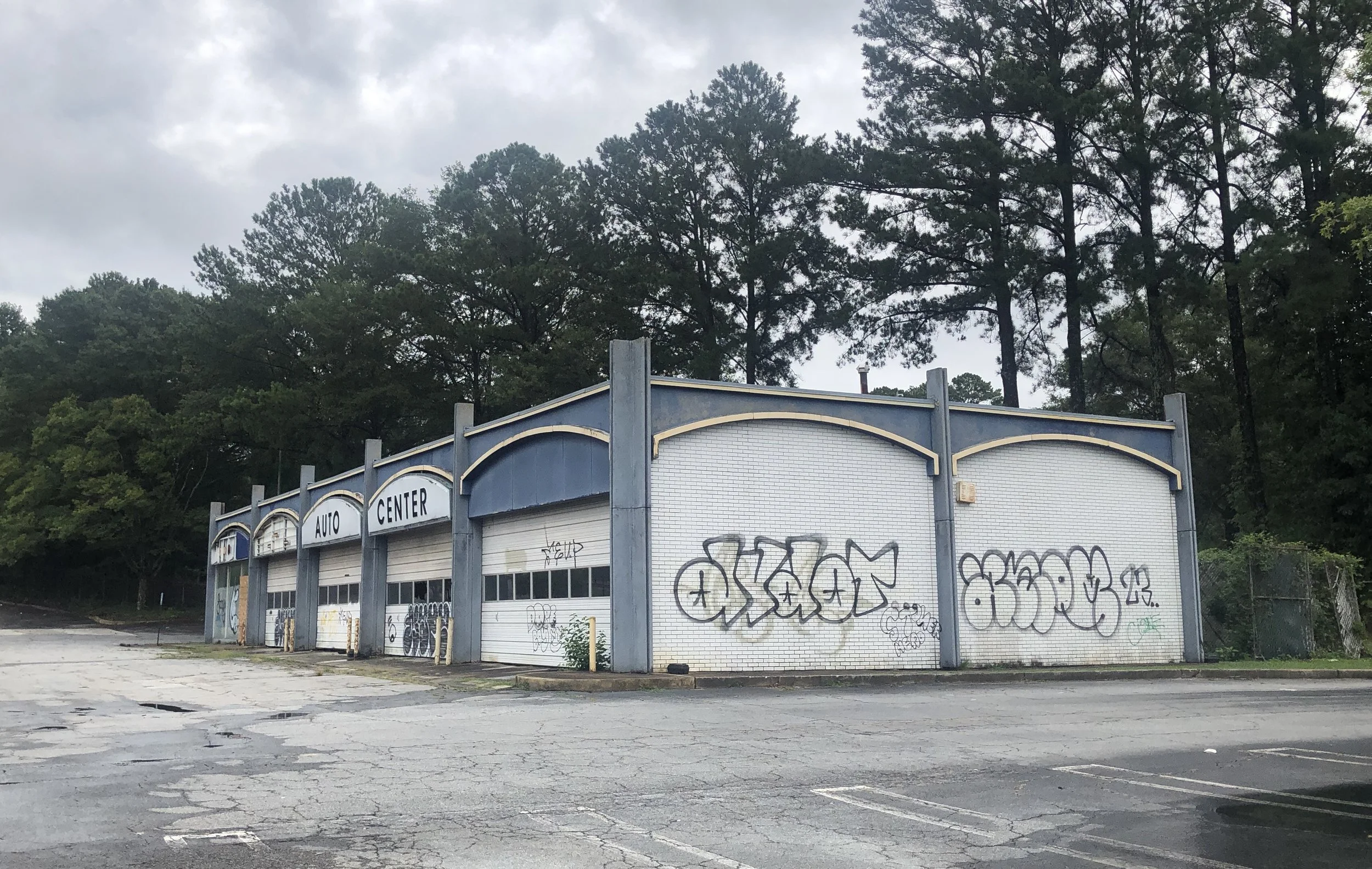New photos from Lulah Hills, the former North DeKalb Mall — Past Tense GA