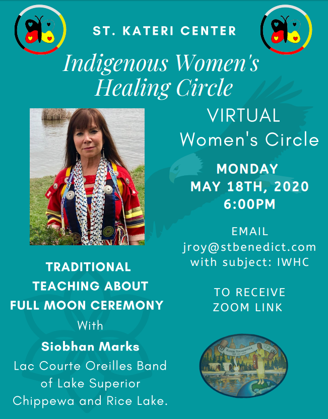 Virtual Indigenous Women's Healing Circle — Saint Kateri Center of Chicago