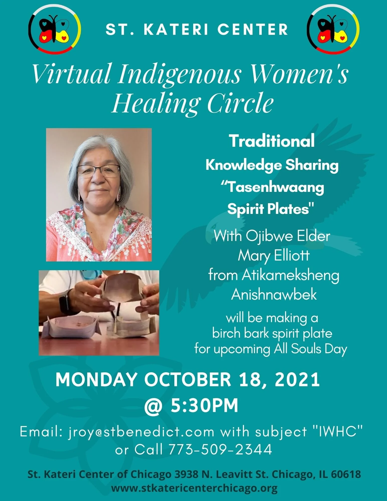 Indigenous Women's Healing Circle — Saint Kateri Center of Chicago