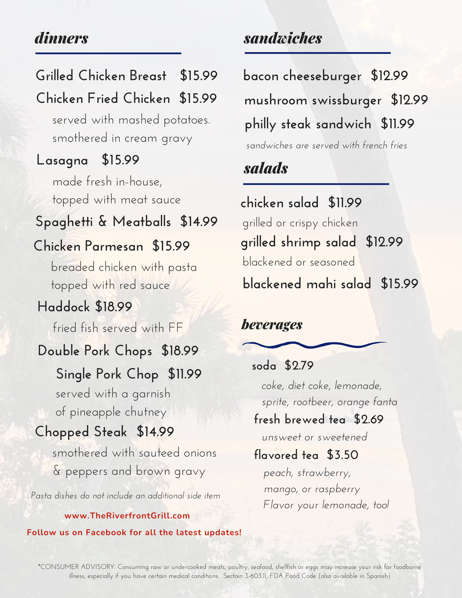 The Glades RV Resort — The Riverfront Grill