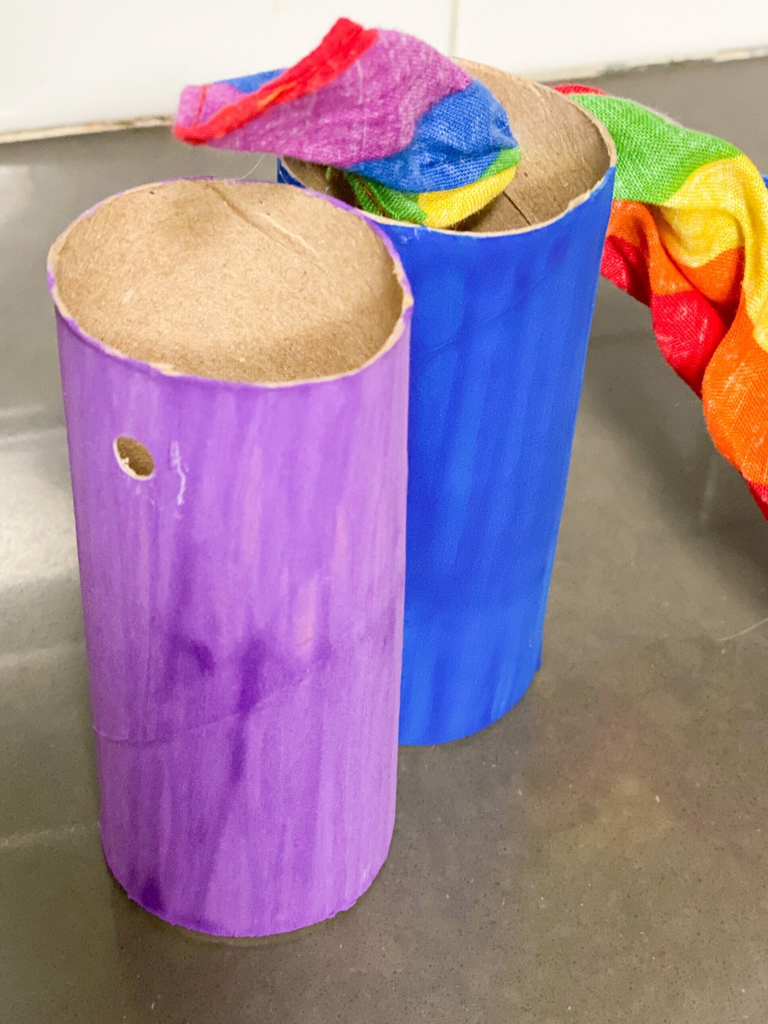 Binocular Craft — Downtown Kids Therapy - NYC OT, PT, SLP