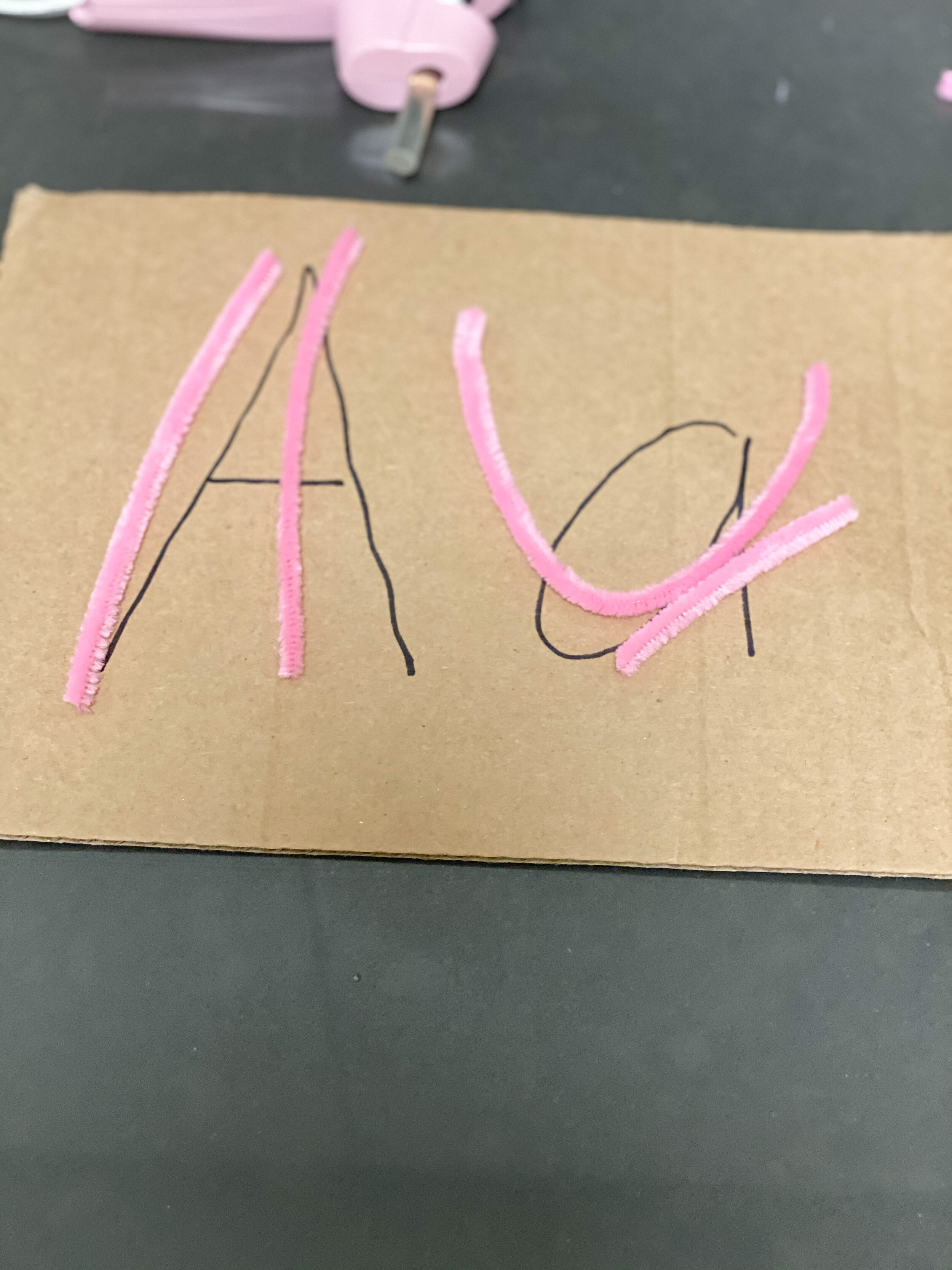 Tactile Pipe Cleaner ABC trace — Downtown Kids Therapy - NYC OT, PT, SLP