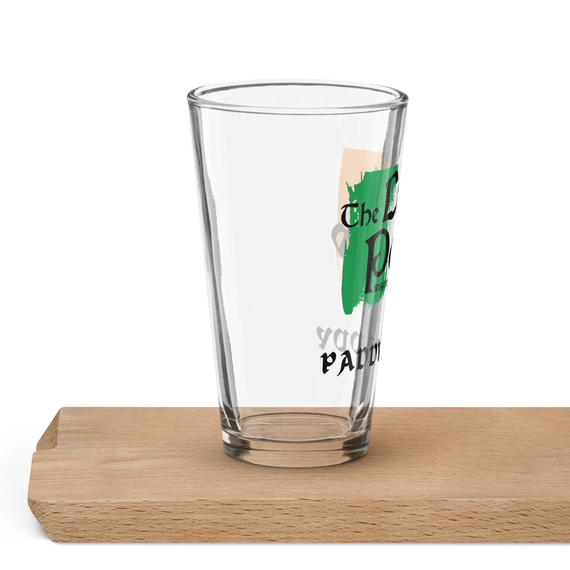 Shaker pint glass — The Lost Paddy - Irish Pub Nashville