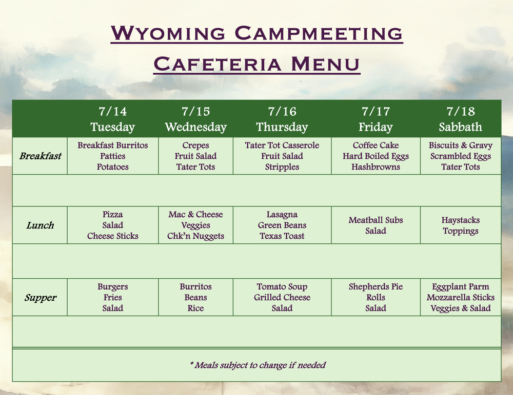 Camp Meeting — Mills Spring Ranch