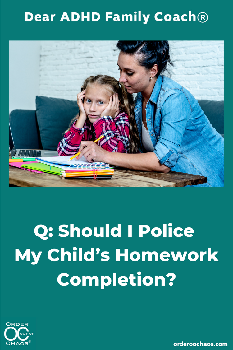 Homework Routine for Child with ADHD: When Are Assignments Complete ...