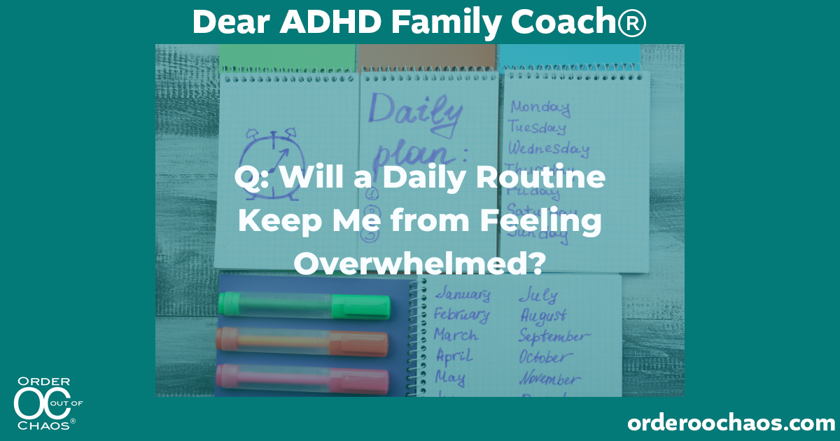 Overwhelmed? Routines are Great Tools to Help Battle Procrastination ...
