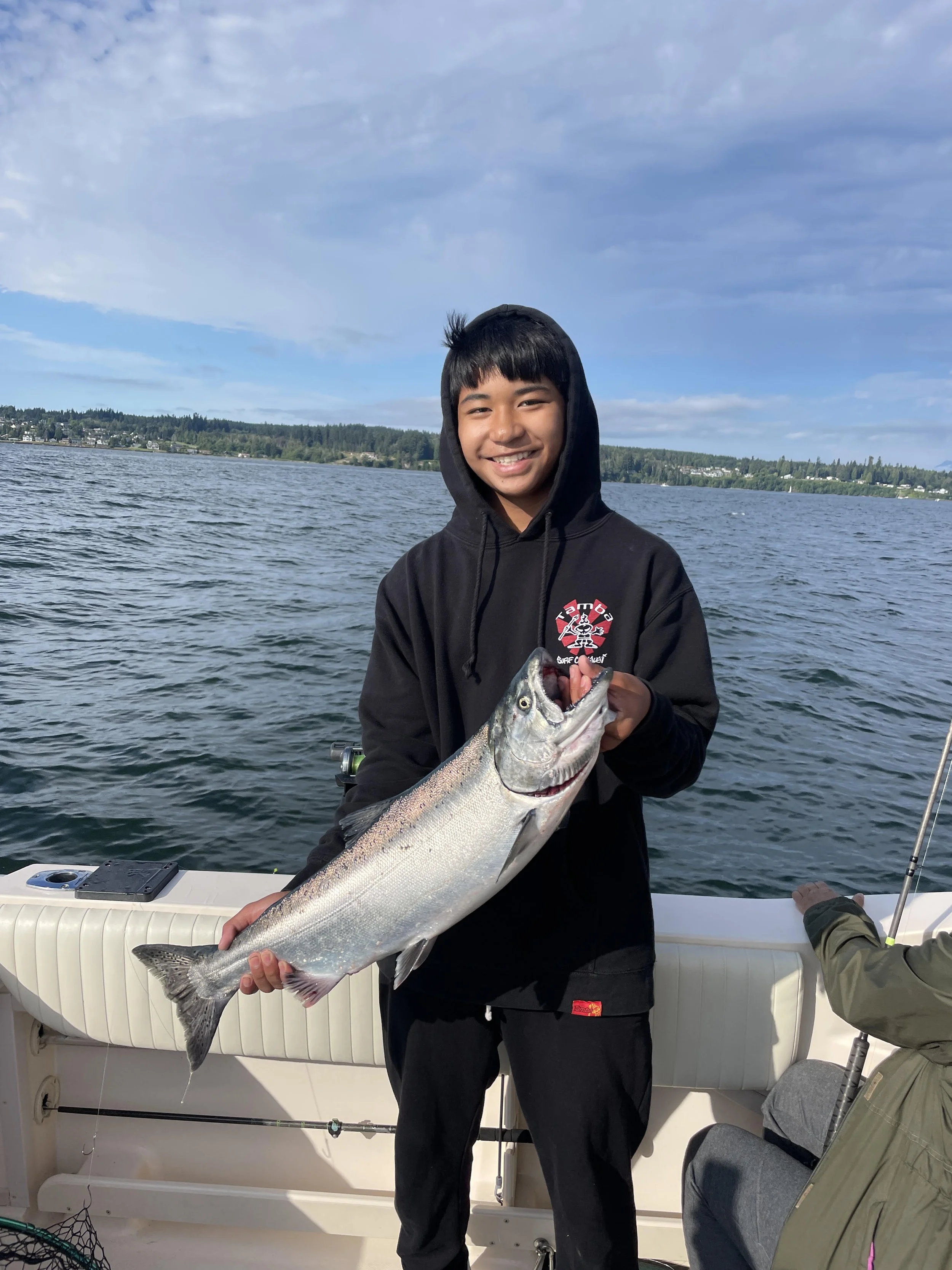 Hatchery Chinook fun times! — Wind Knot Salmon Guides Salmon Fishing ...
