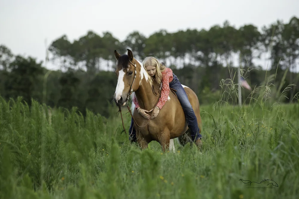 Ari and Flicka/ Senior Portraits with Horses/ Palm Coast, Florida ...
