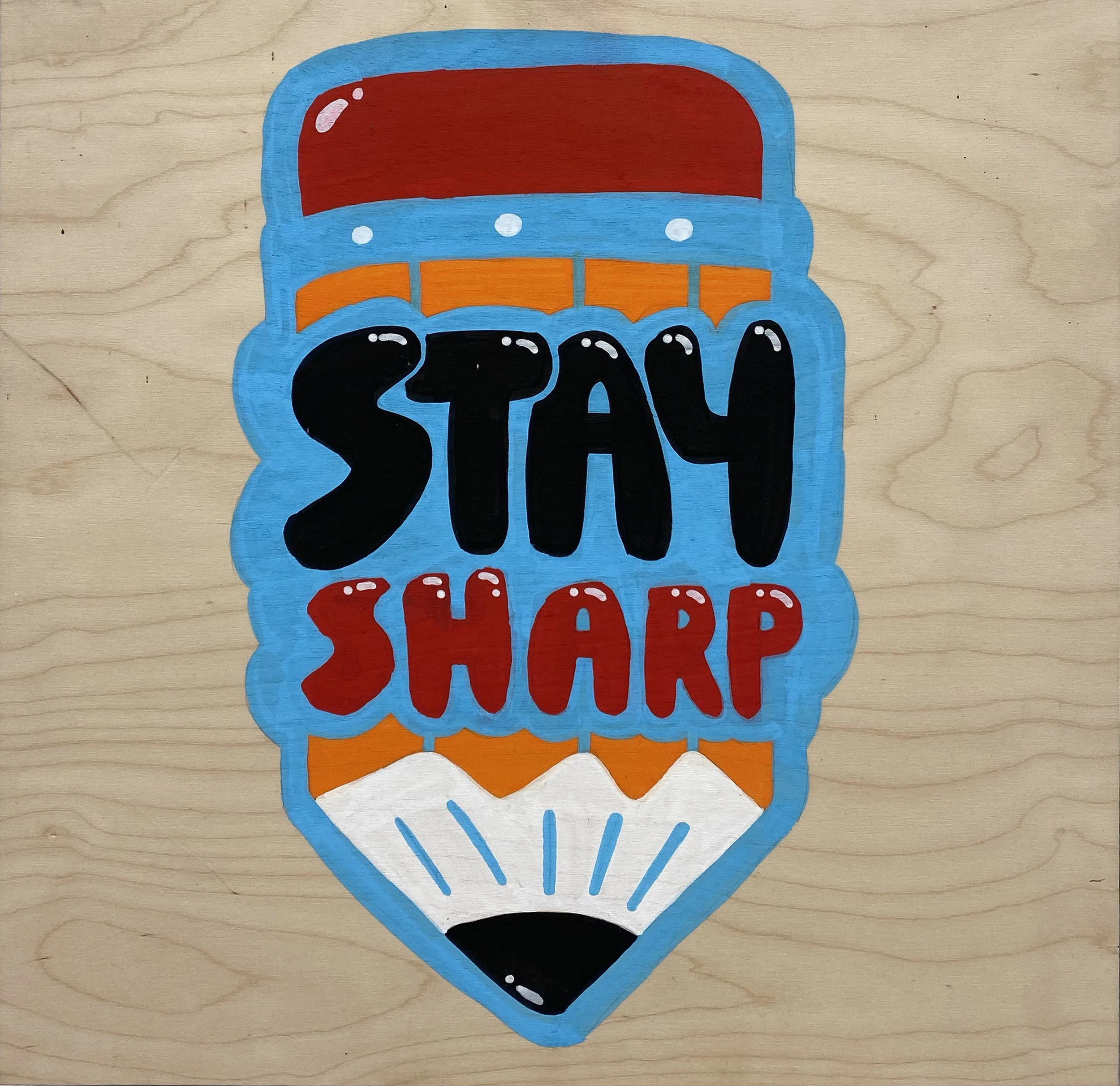 George F Baker III - "Stay Sharp" — CAT EYE CREATIVE