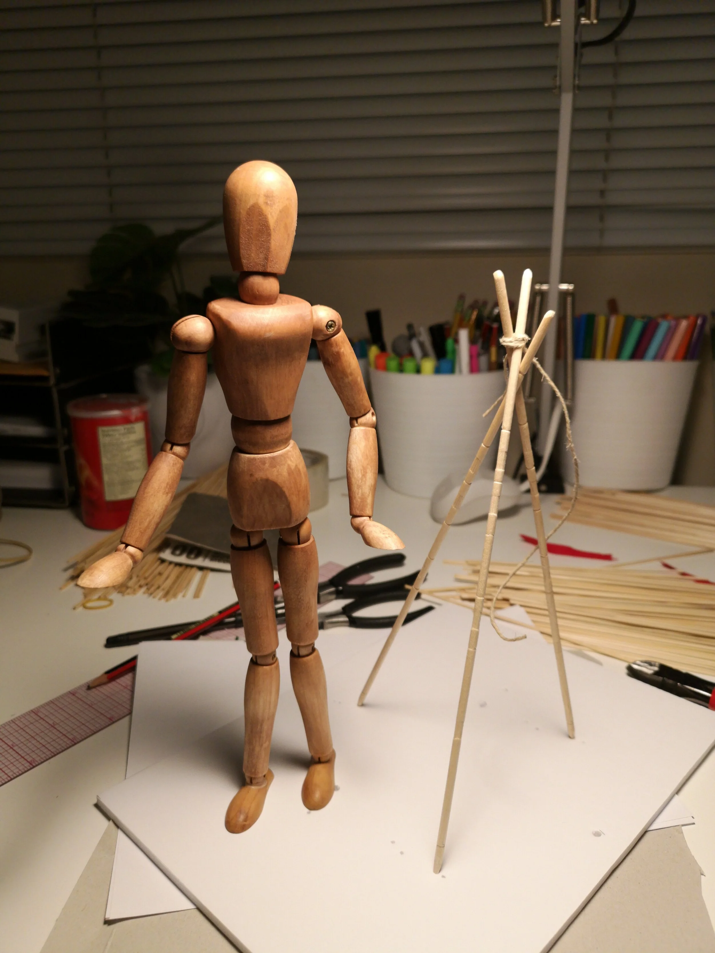 Miniature Tipi Backrests with artist Lance Cardinal — SOULFLAME ...