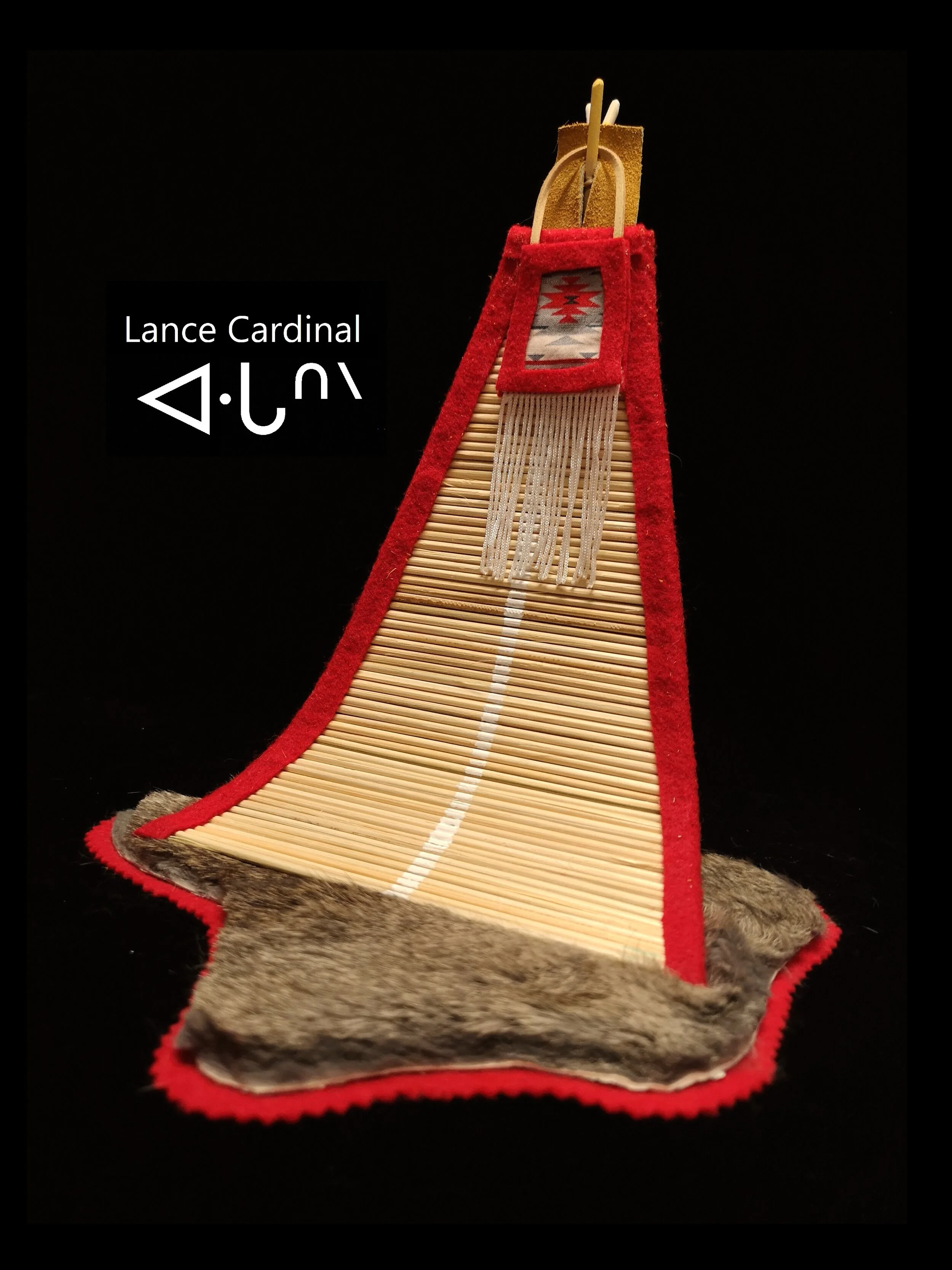 Miniature Tipi Backrests with artist Lance Cardinal — SOULFLAME ...