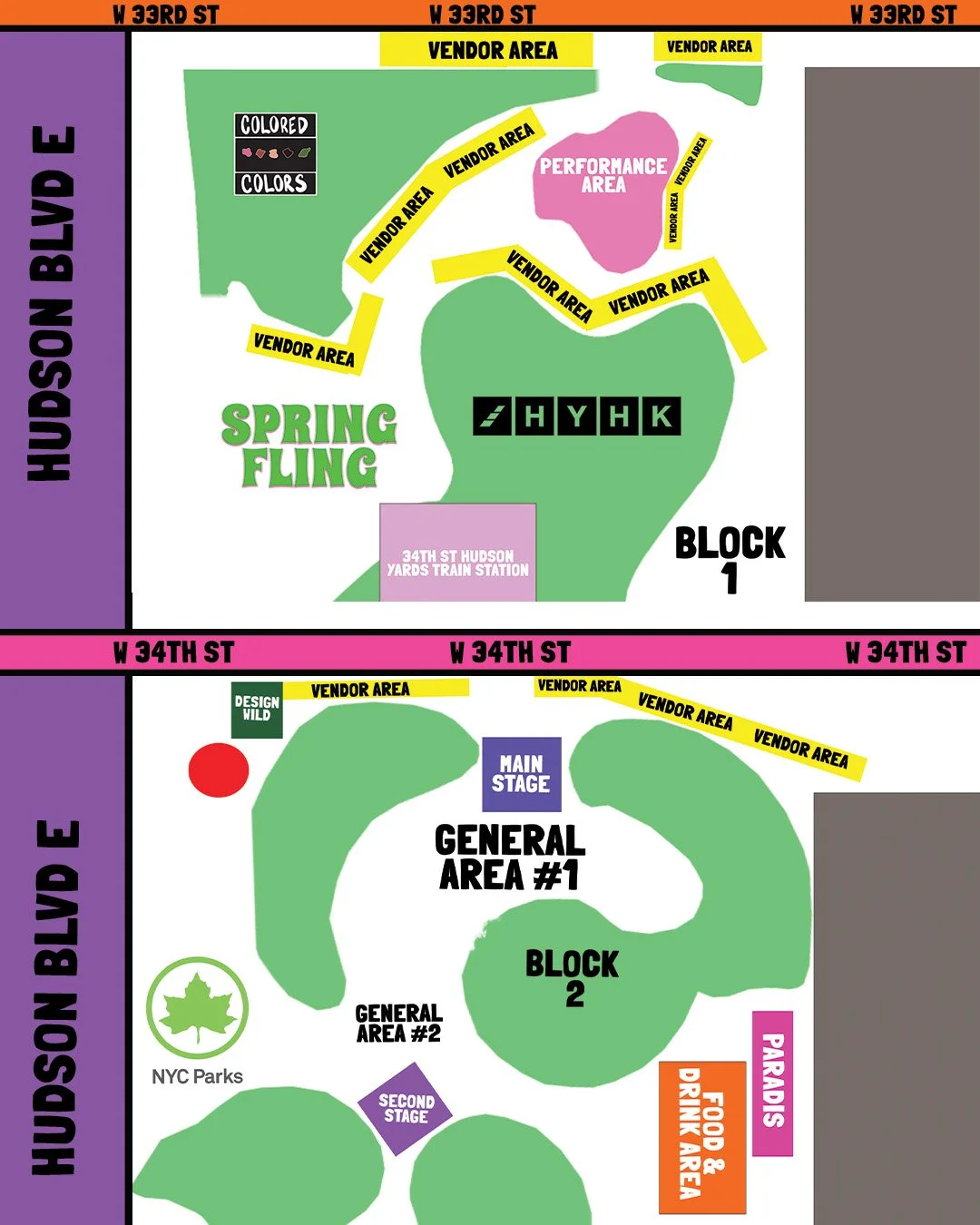 SPRING FLING — Colored Colors