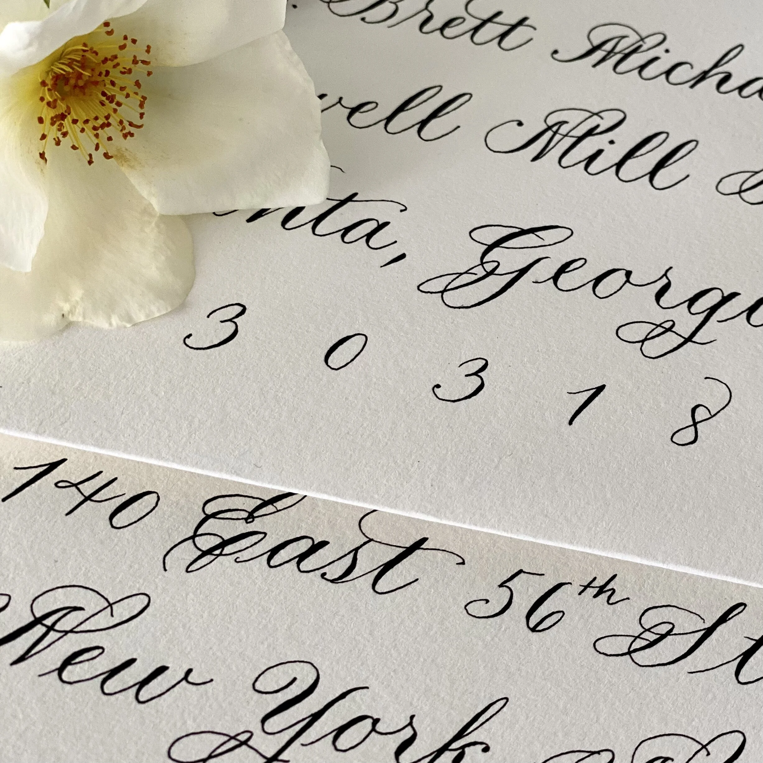 Handwritten Menus — Scribe New York