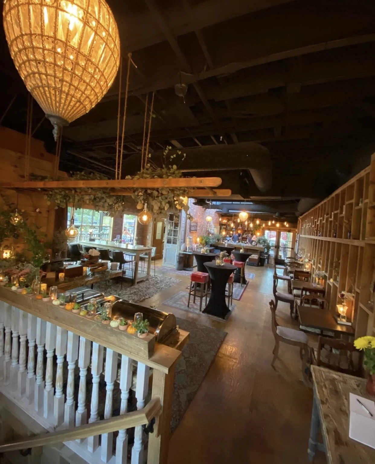 Private events room with outdoor balcony unique and perfect for all ...