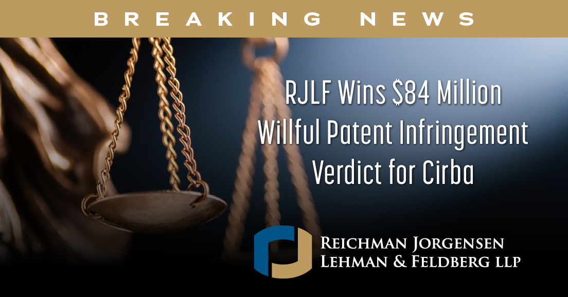 Reichman Jorgensen Lehman Feldberg LLP — News