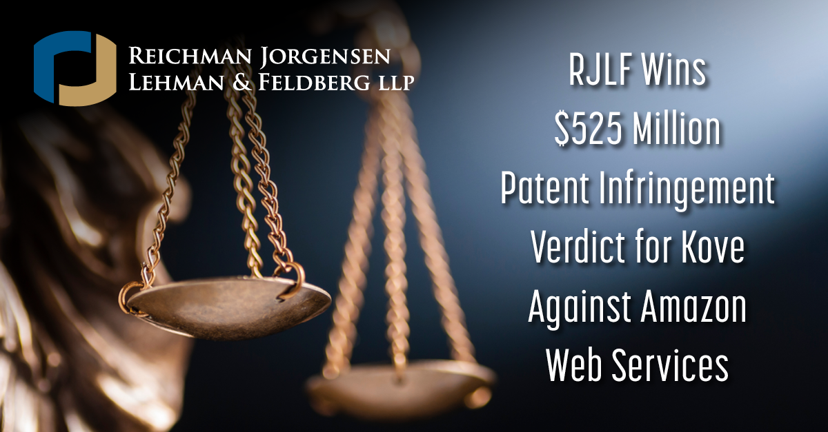 Reichman Jorgensen Lehman Feldberg LLP — News