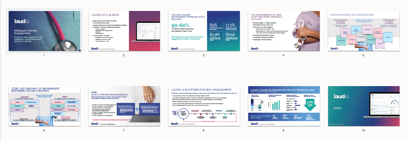 Presentations — Karen Ancas Design
