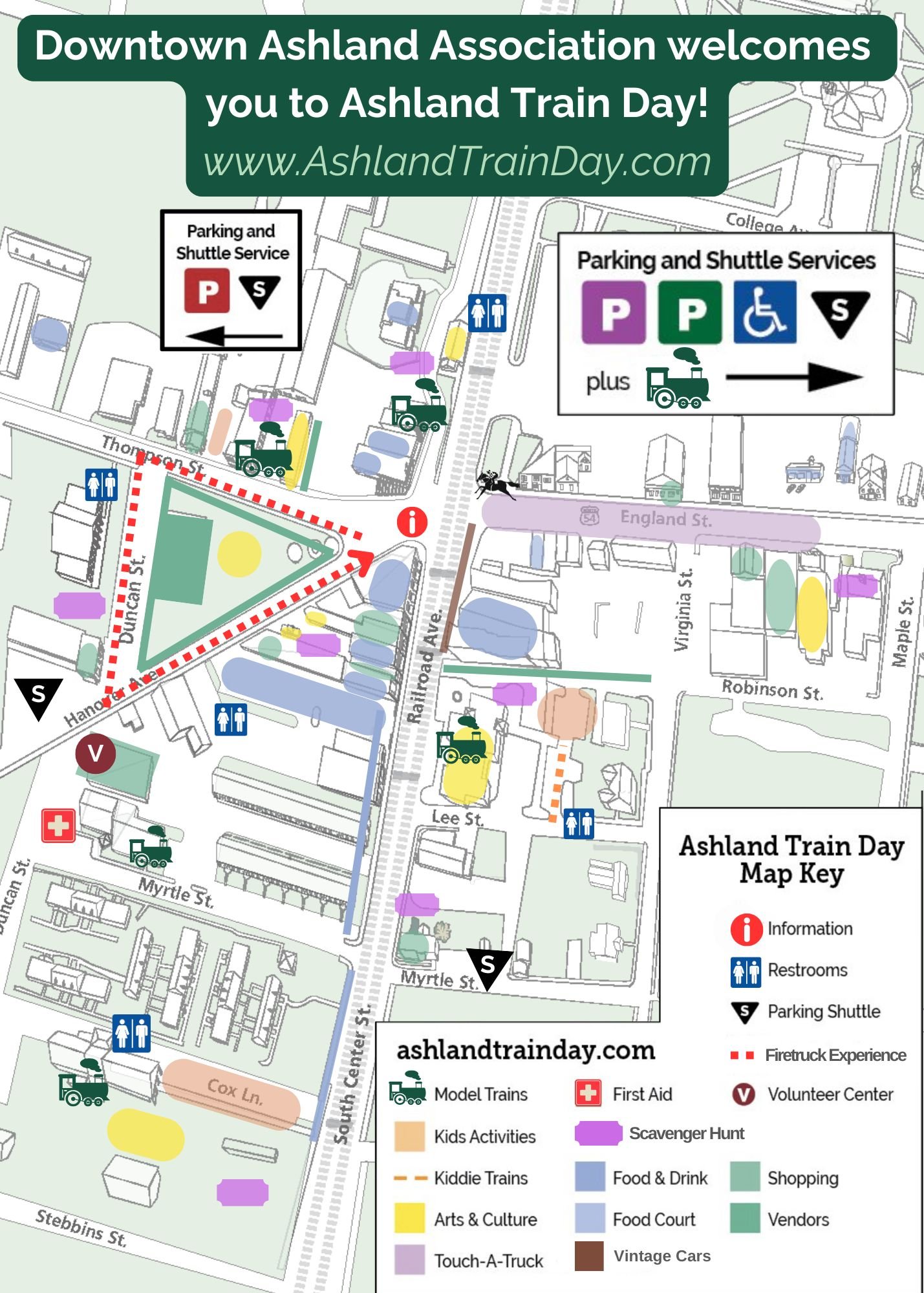 Ashland Train Day Returns for 21st Year — Downtown Ashland, Virginia