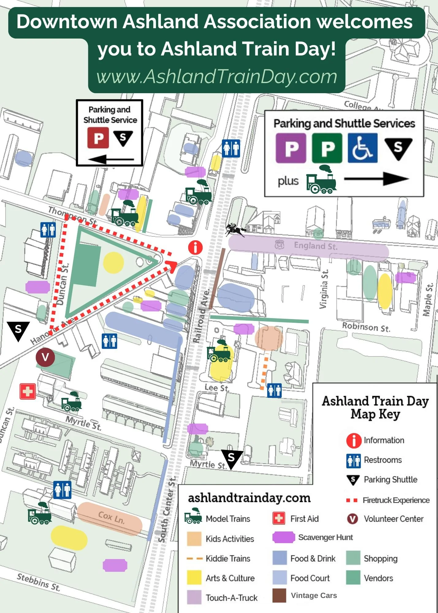 Ashland Train Day Returns for 21st Year — Downtown Ashland, Virginia