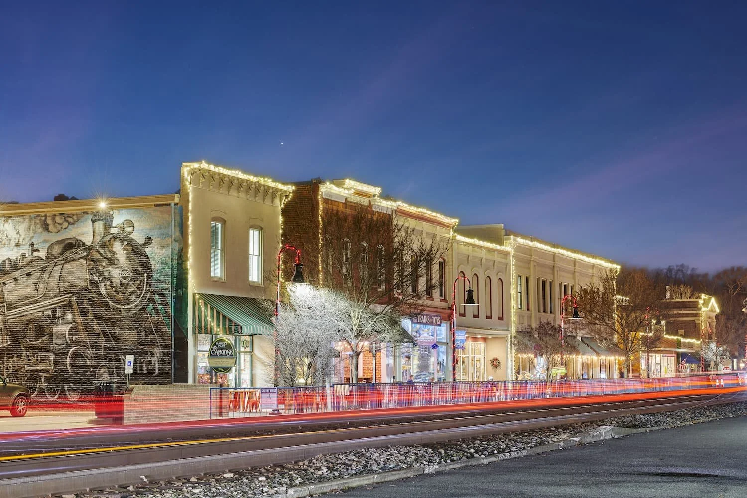Light Up The Tracks Celebration Downtown Ashland Virginia