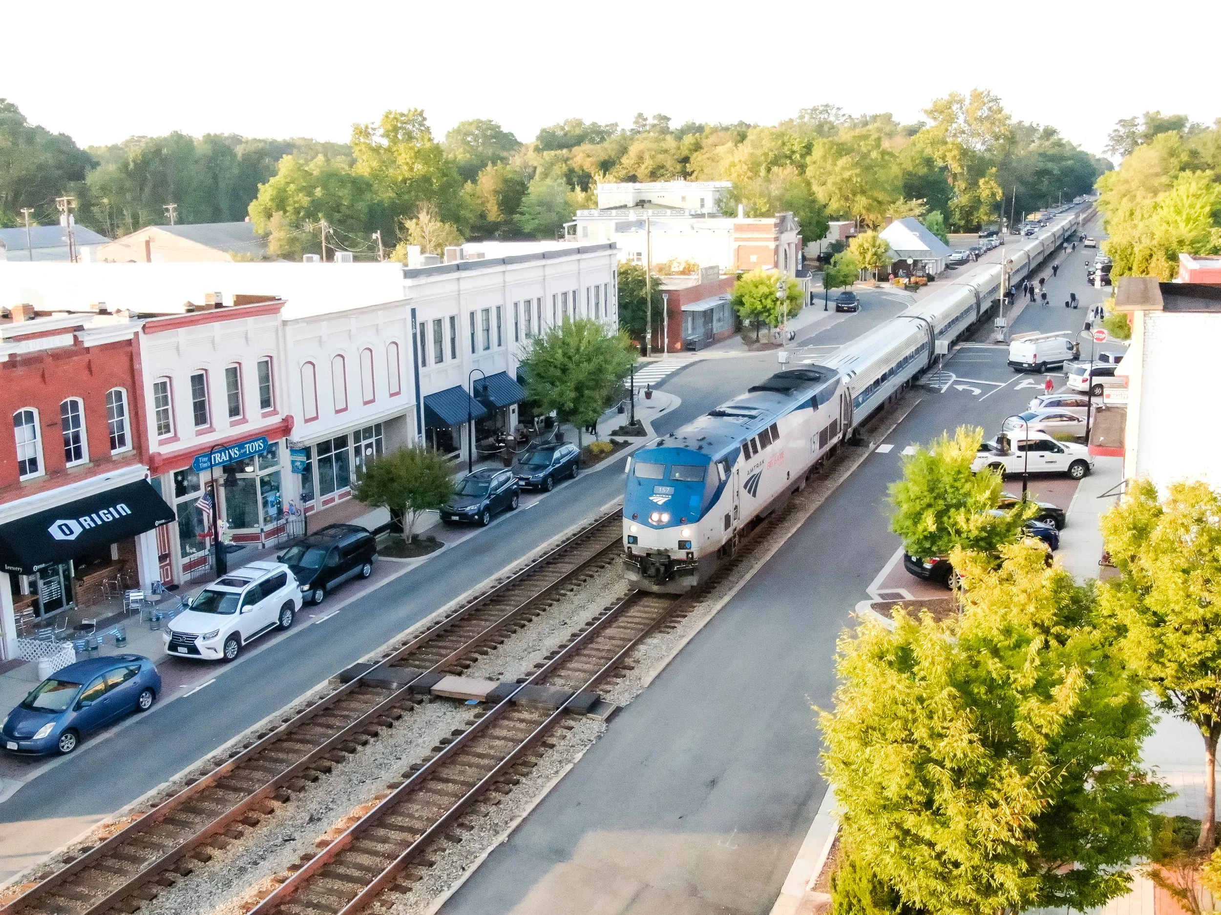 Railroad Park — Downtown Ashland, Virginia
