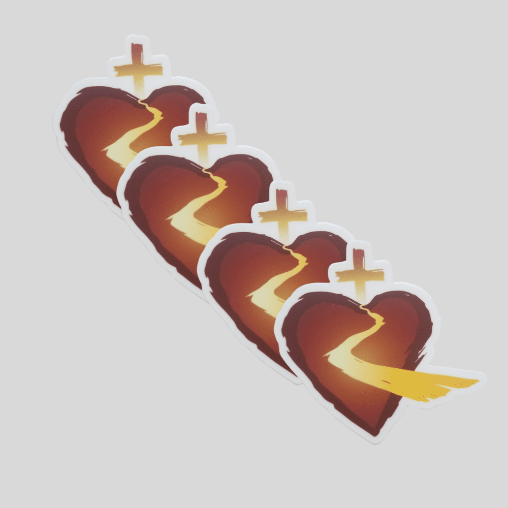 LGW Logo Sticker — Life-Giving Wounds