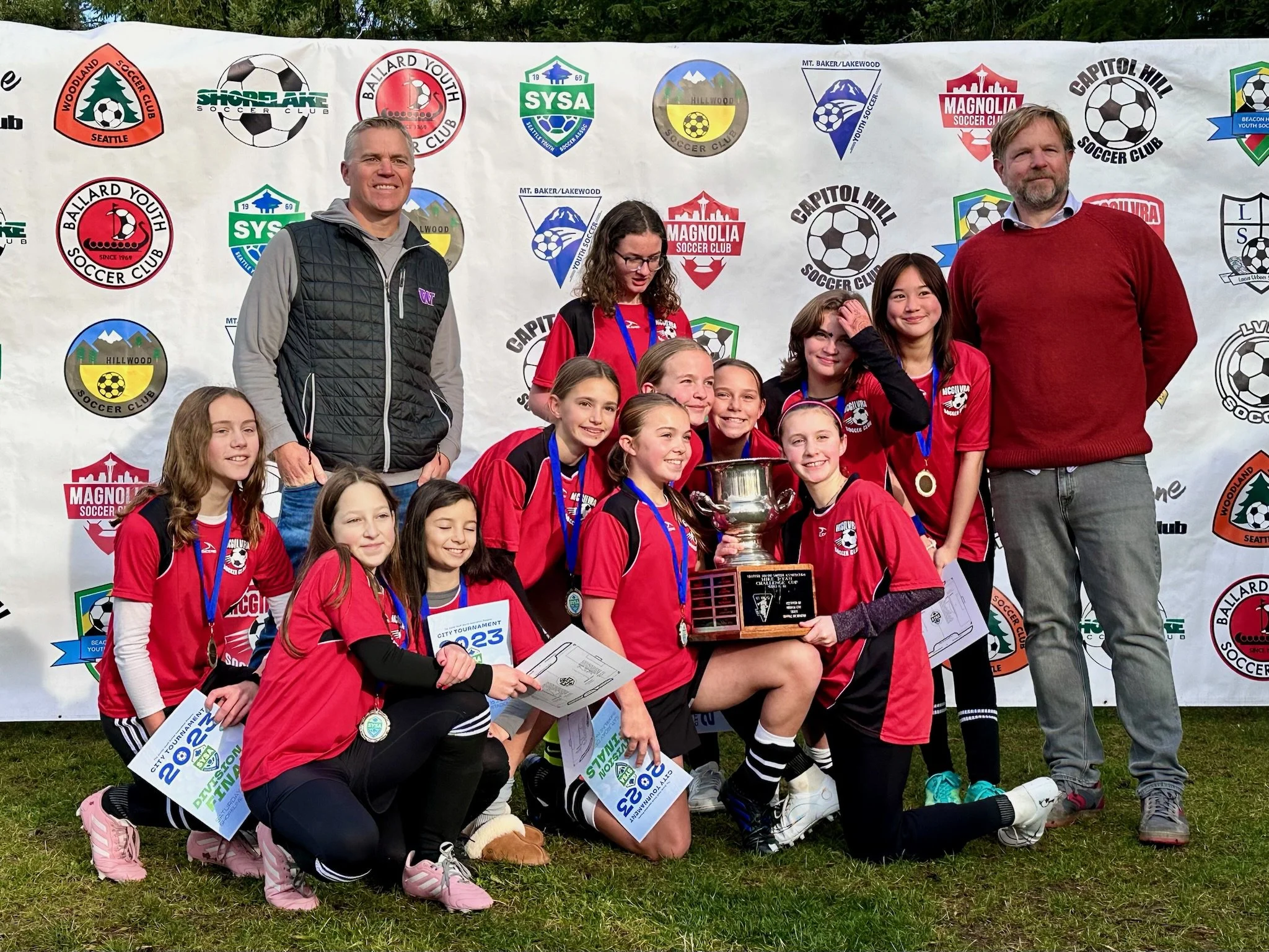 2023 CITY TOURNAMENT WINNERS — Seattle Youth Soccer Association (SYSA)