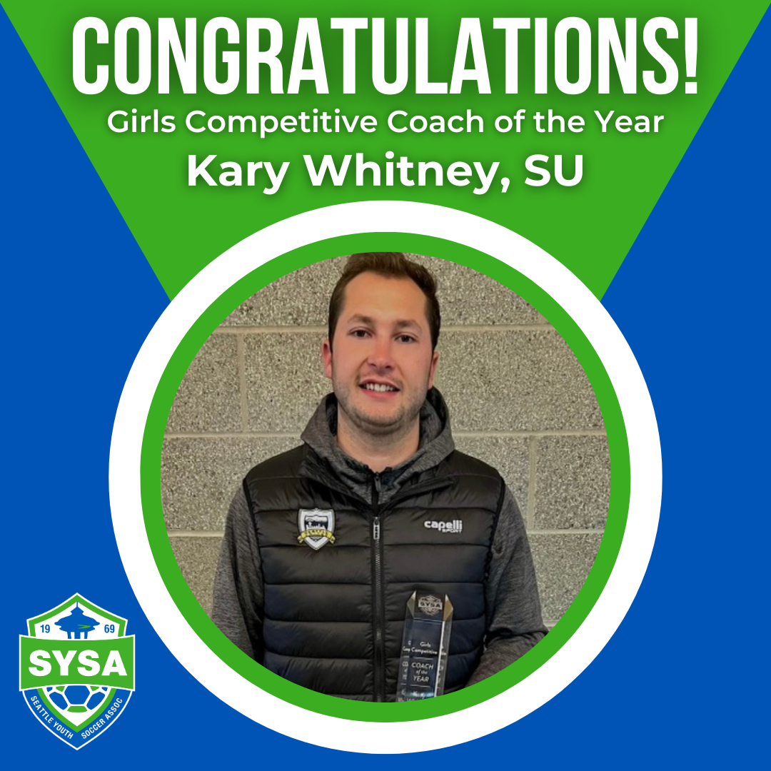 Congratulations to our 2022 'Of the Year' award winners! — Seattle Youth Soccer Association (SYSA)