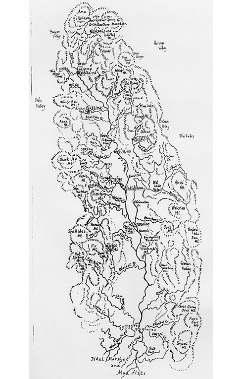 Ursula K. Le Guin — Maps of the Kesh (Always Coming Home)