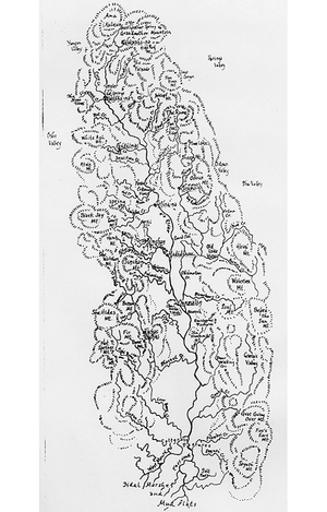 Ursula K. Le Guin — Maps of the Kesh (Always Coming Home)