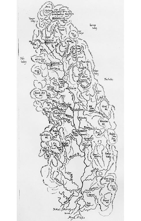 Ursula K. Le Guin — Maps of the Kesh (Always Coming Home)