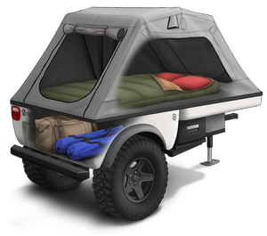 OVERLAND OFF-ROAD TRAILER — TENTRAX :: EXPLORE SIMPLY :: Lightweight ...