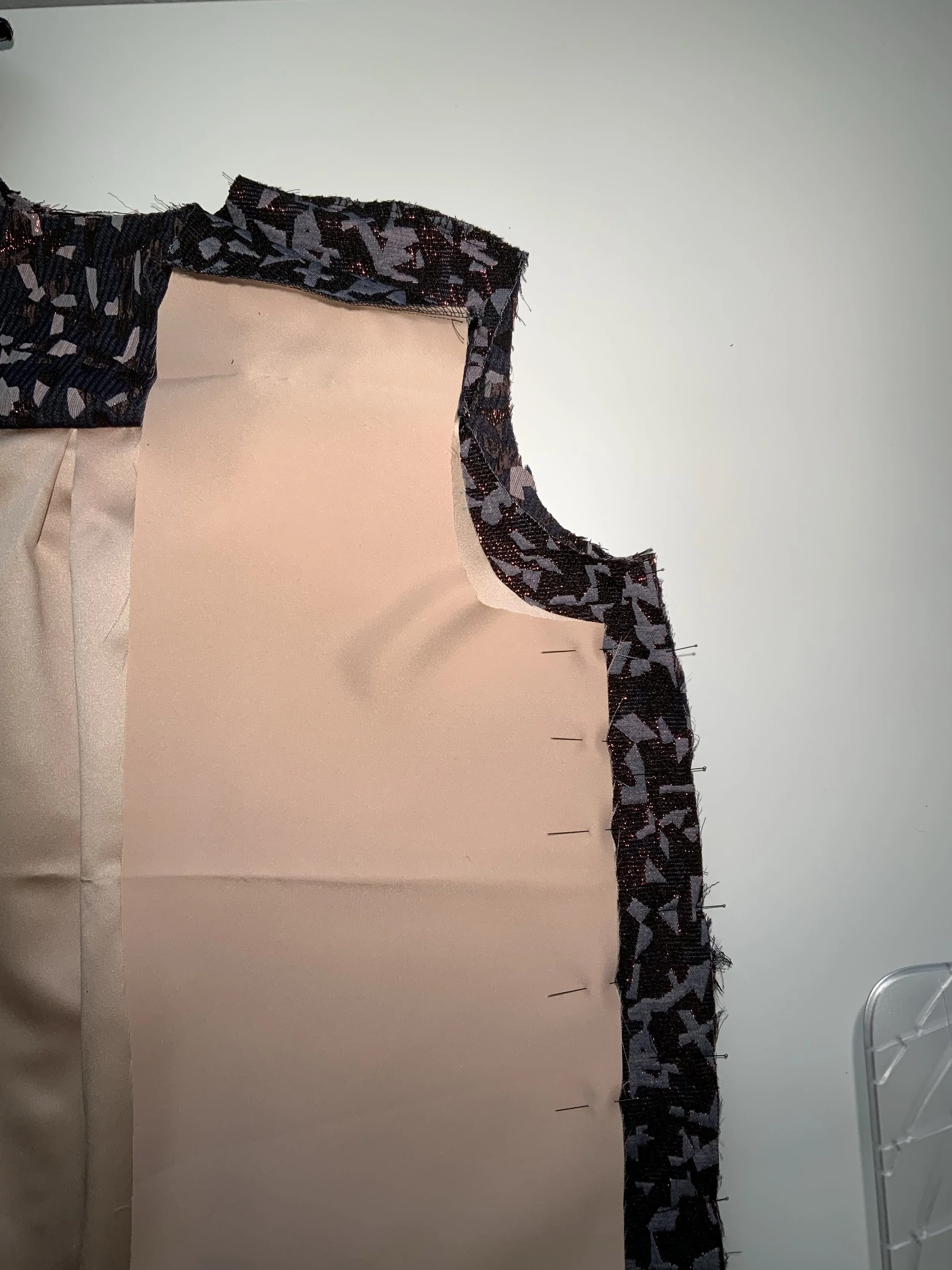 How to add a lining to the Jameela jacket Sewing pattern — Sewing ...