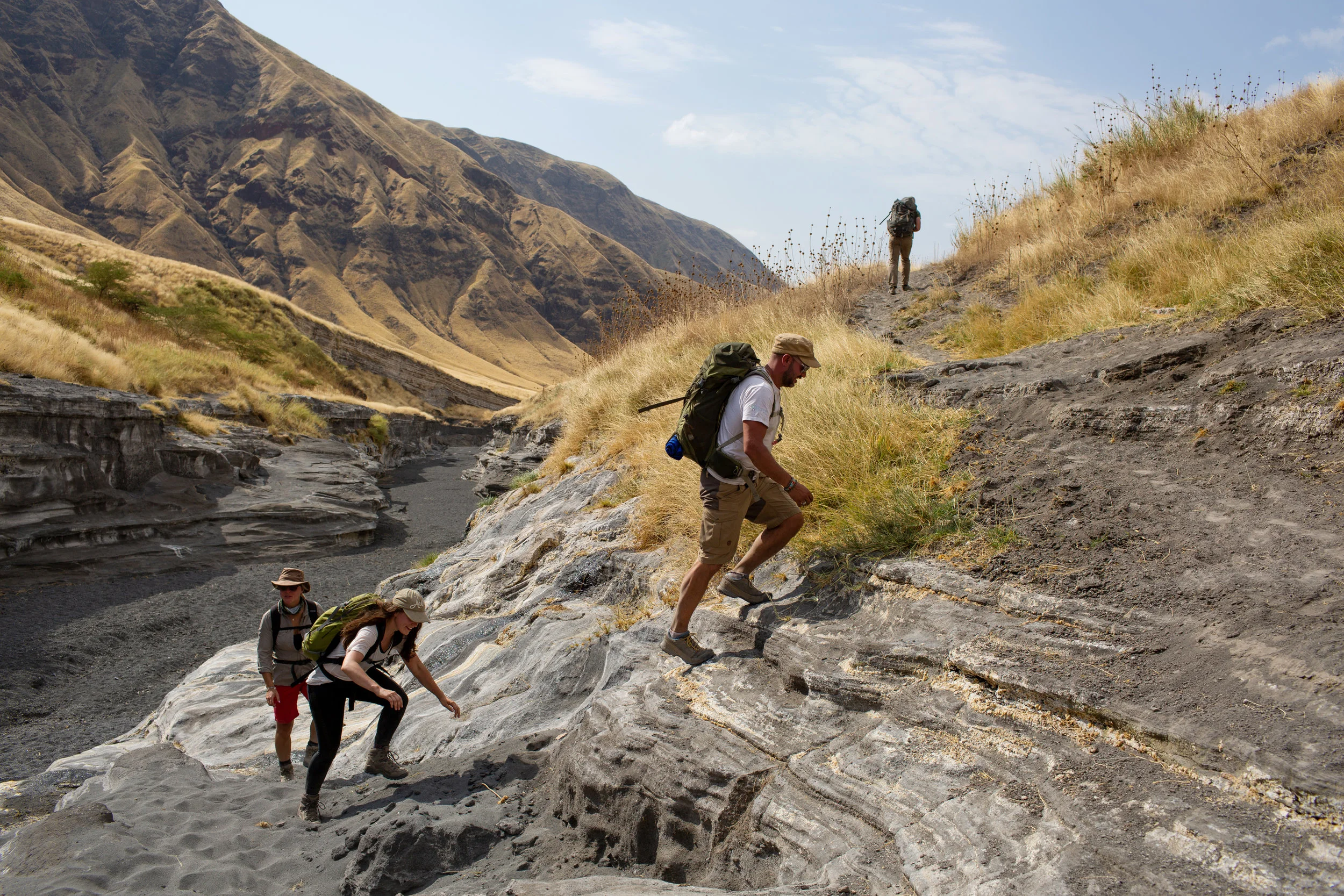 Trekking — Lake Natron Camp