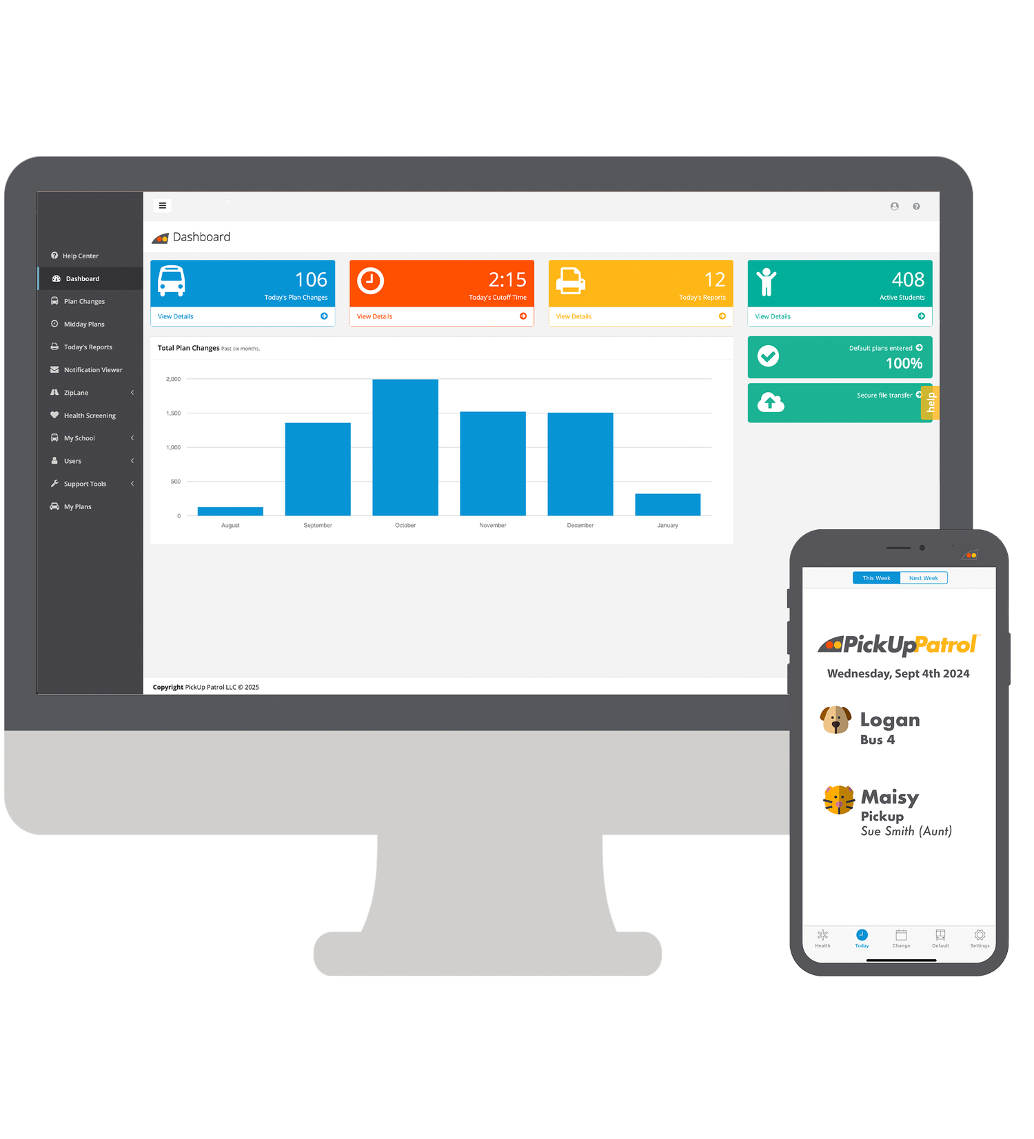 PickUp Patrol: Safe, Affordable School Dismissal System — Free Trial