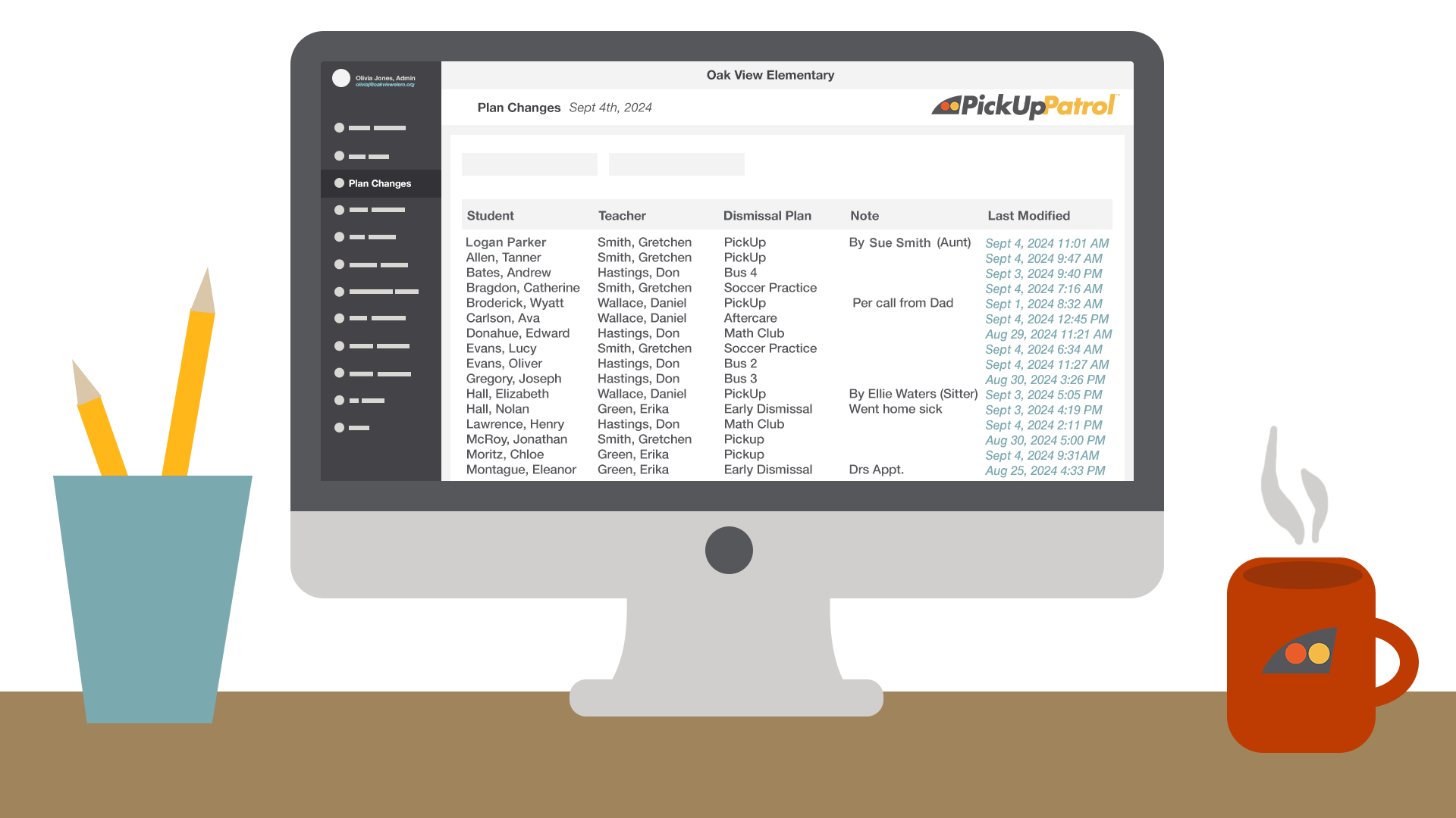 PickUp Patrol: Safe, Affordable School Dismissal System — General 6
