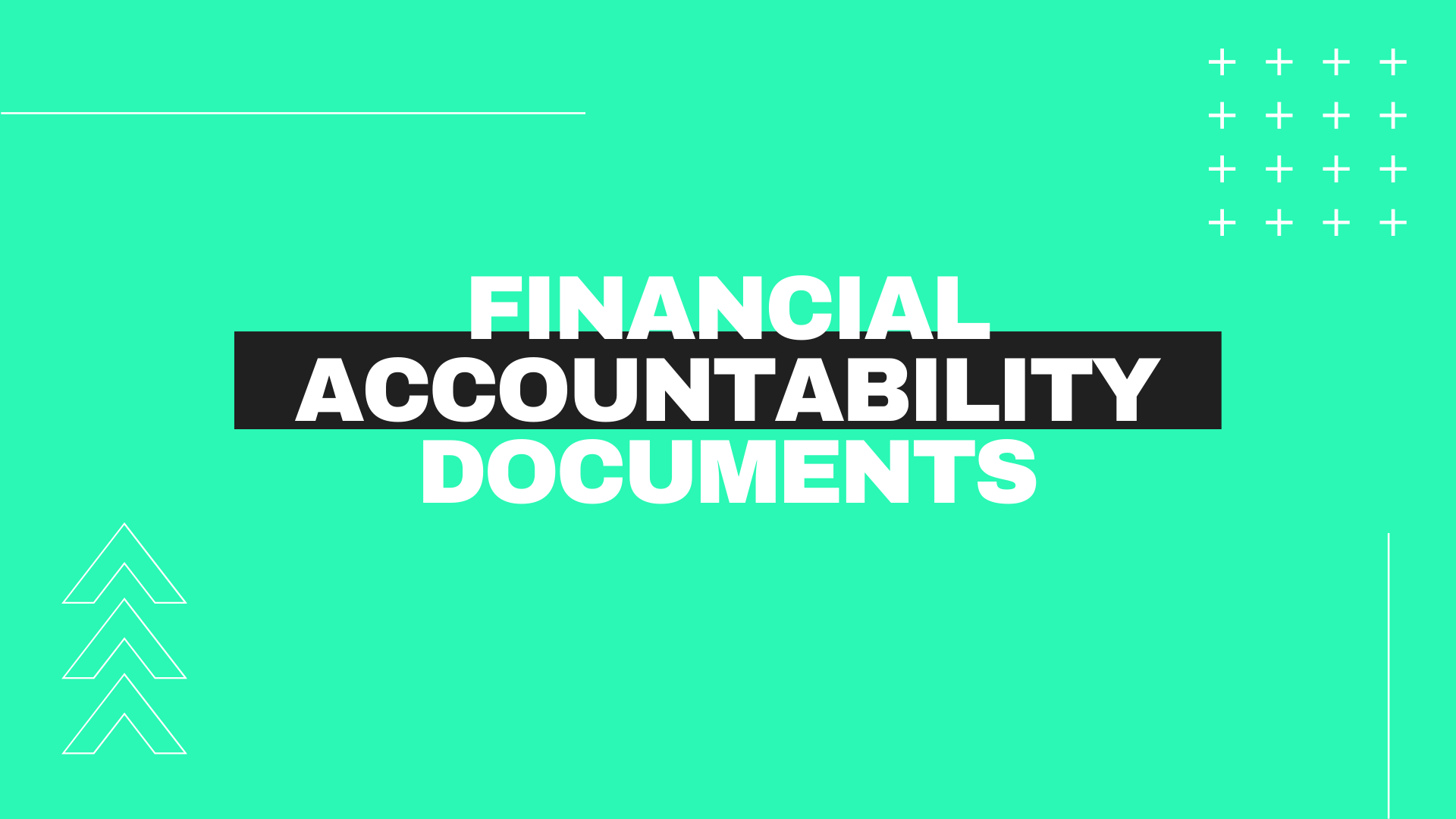 Financial Accountability Documents — Reynolds Law Group