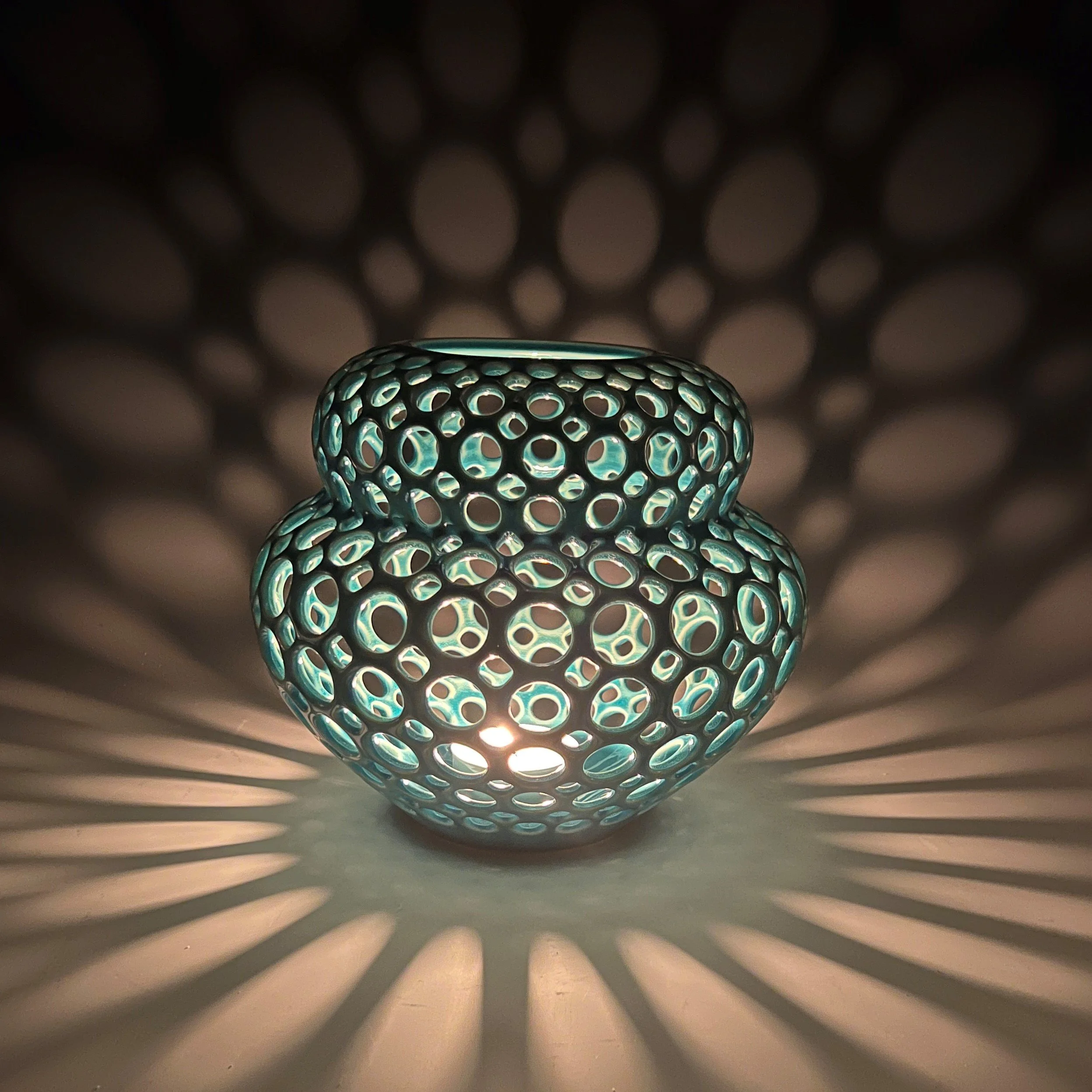 Aimee-Pierced Tabletop Sculpture, Femme Collection — Lynne Meade