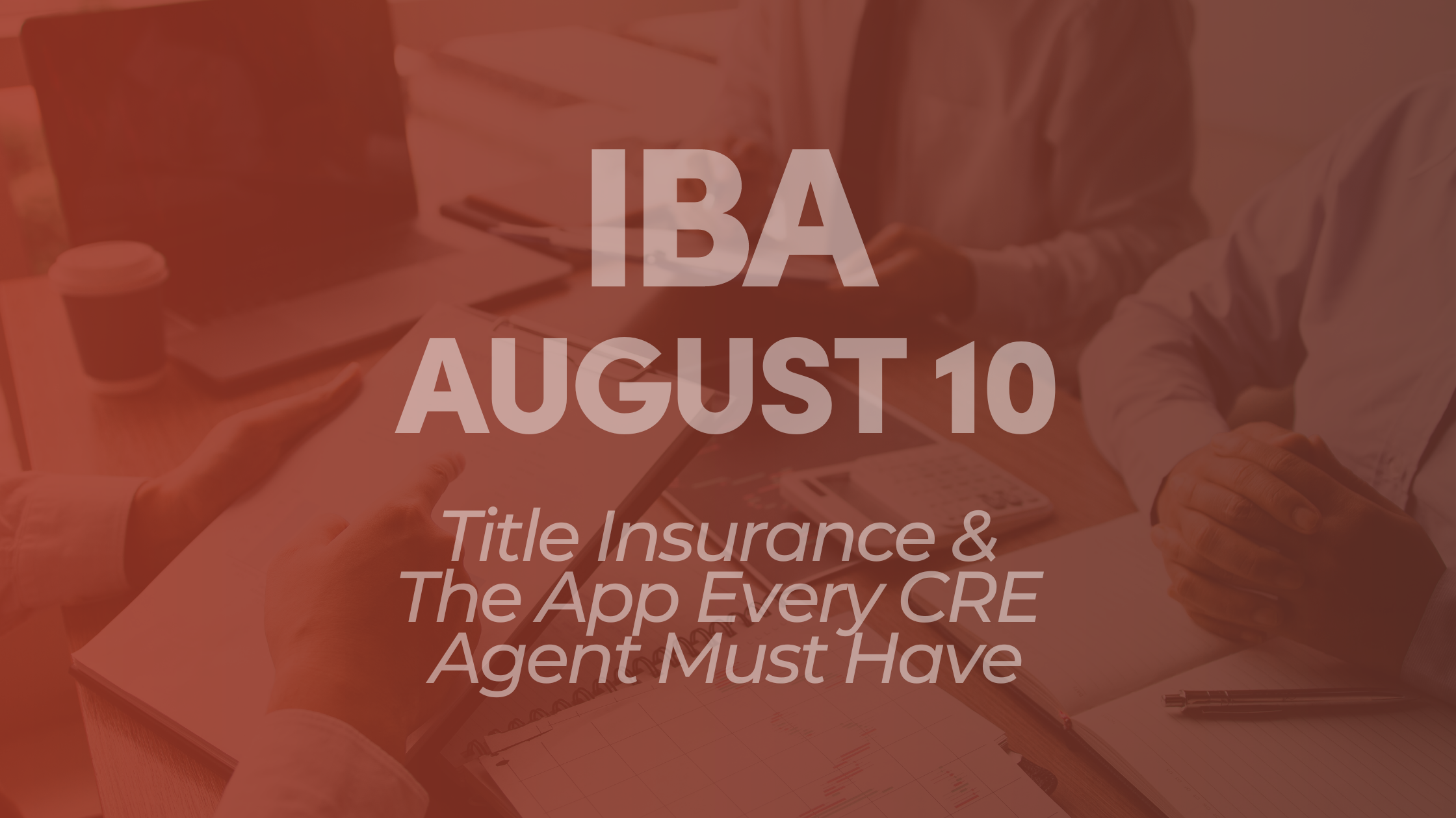 IBA Registration — NTCAR