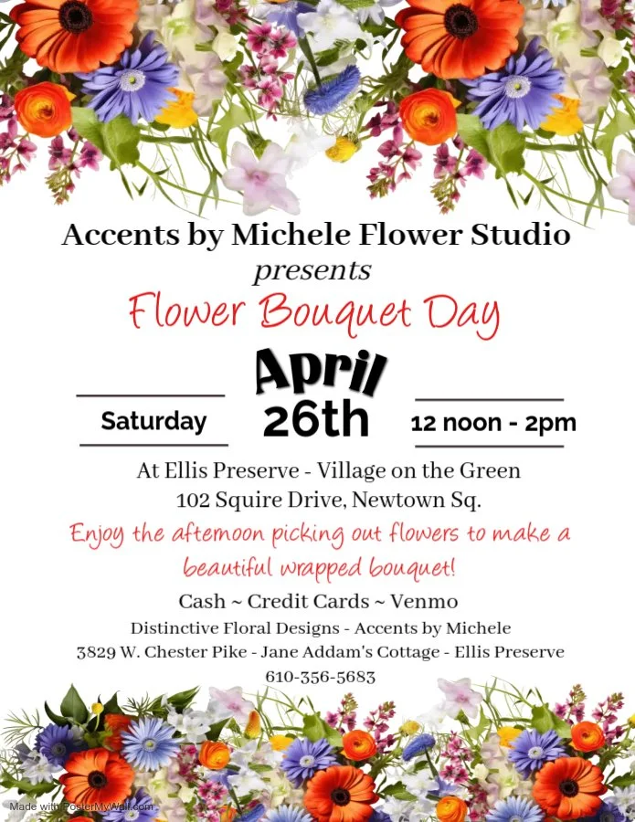 Make Your Own Bouquet Day — Accents by Michele Flower Studio and Flower ...