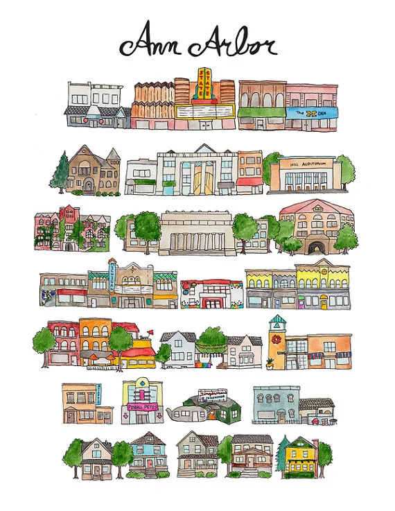Ann Arbor Prints — Parrish Framing Online