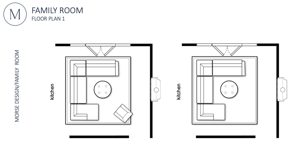 A Family Room for a Young Family, Our Brookhaven Project — Morse Design