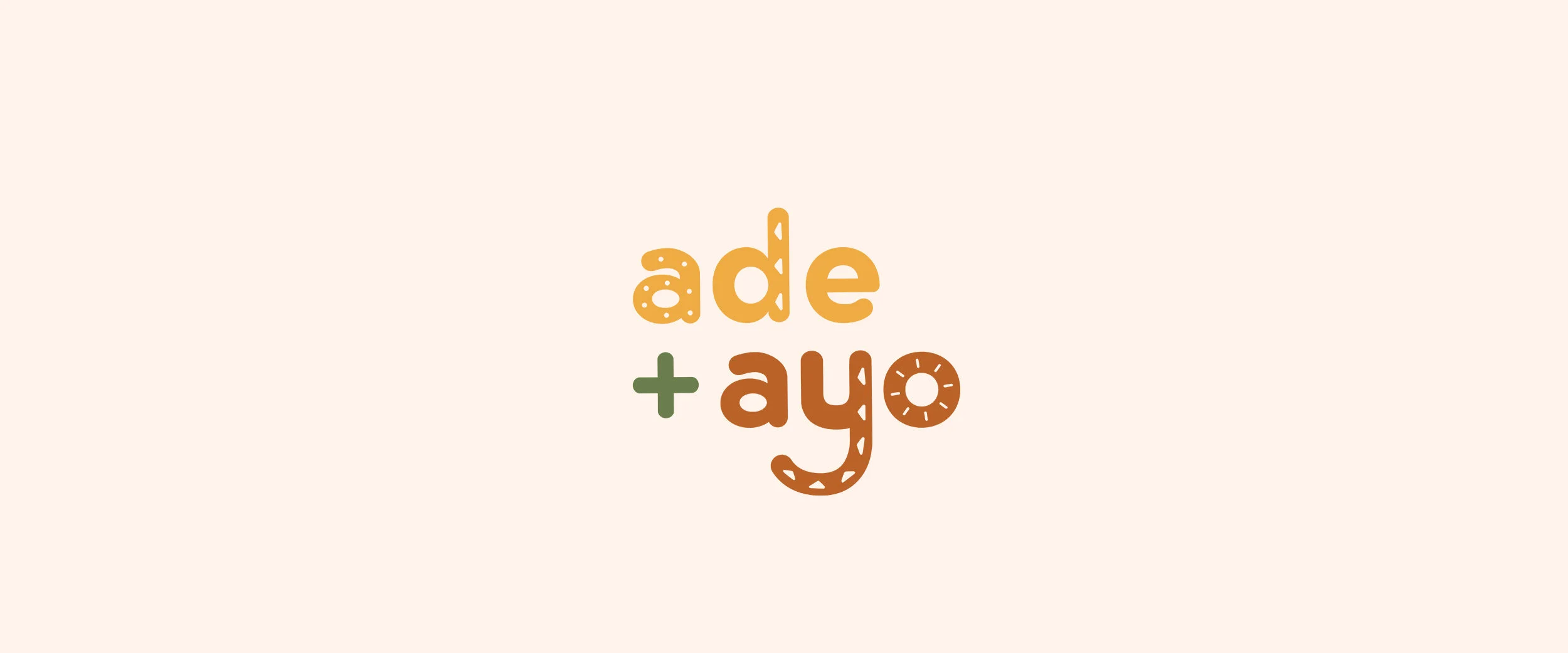 Ade + Ayo: Behind the Brand — Bonica Design