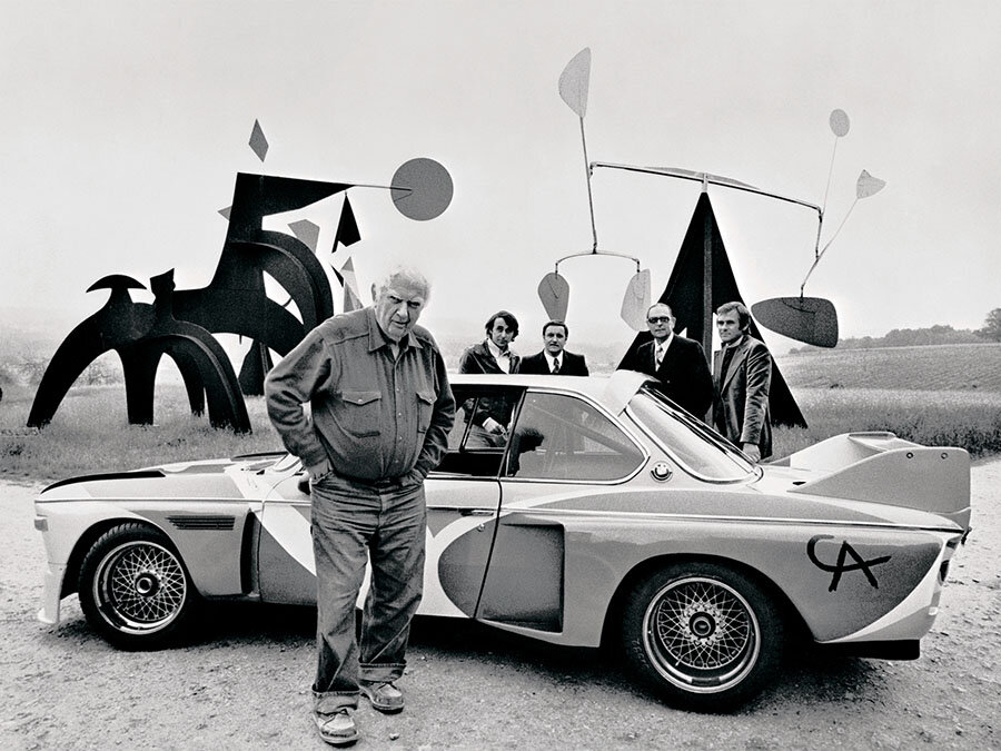 BMW Art Car 1: E9 3.5 CSL by Alexander Calder — Supercar Nostalgia