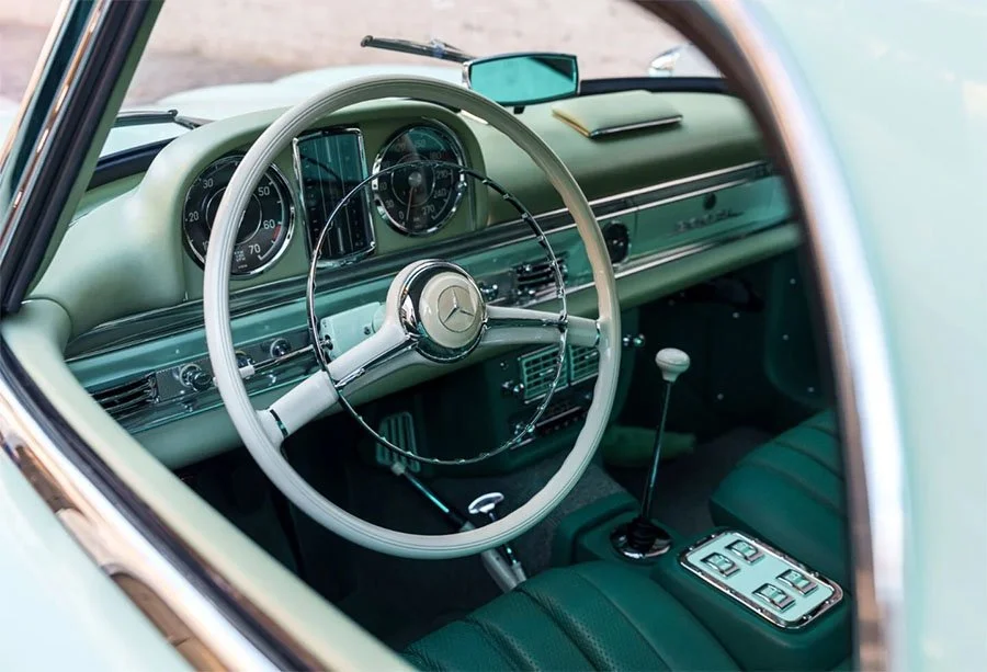 Pearl Green 1963 Mercedes-Benz W198 300 SL Roadster For Sale in the UK ...