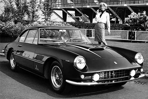 VIN: the Count Herbert Fritz Somsky Ferrari 400 Superamerica chassis ...