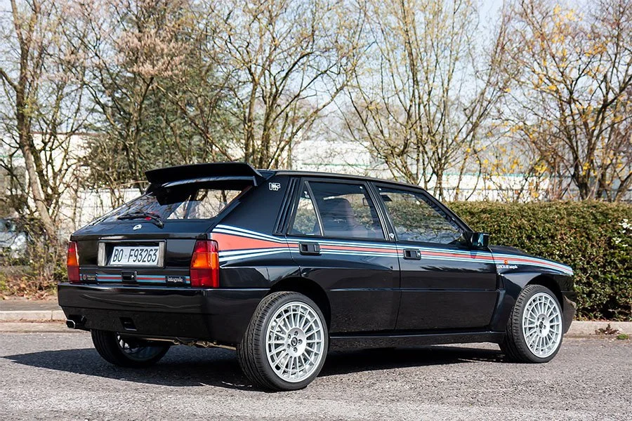 Ex-Vasco Rossi 1992 Lancia Delta HF Integrale Evolzione 1 Martini ...
