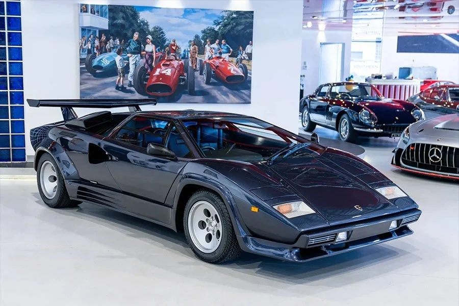 Acapulco Blu 1988 Lamborghini Countach Quattrovalvole For Sale in the ...