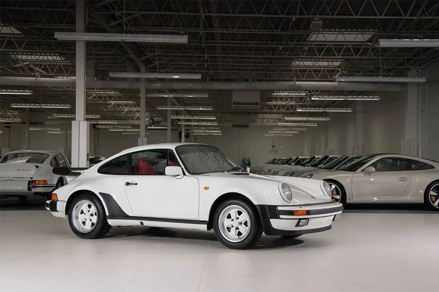 1986 Grand Prix White Porsche 911 3.2 Carrera M491 Turbo Look Coupe For ...